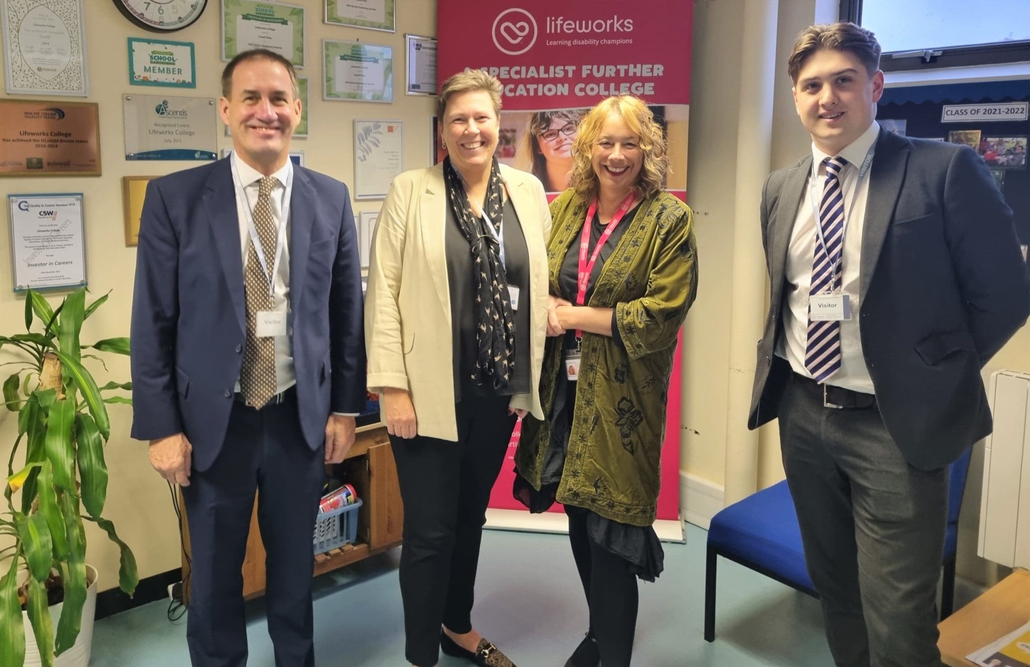 Luscombe Maye Estate Agents Chose Lifeworks as their Charity of the year