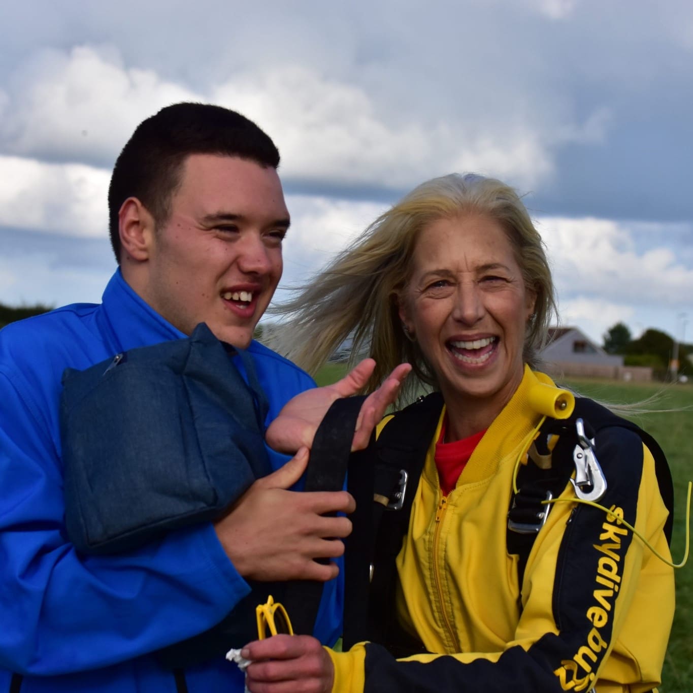 Lifeworks staff take to the sky