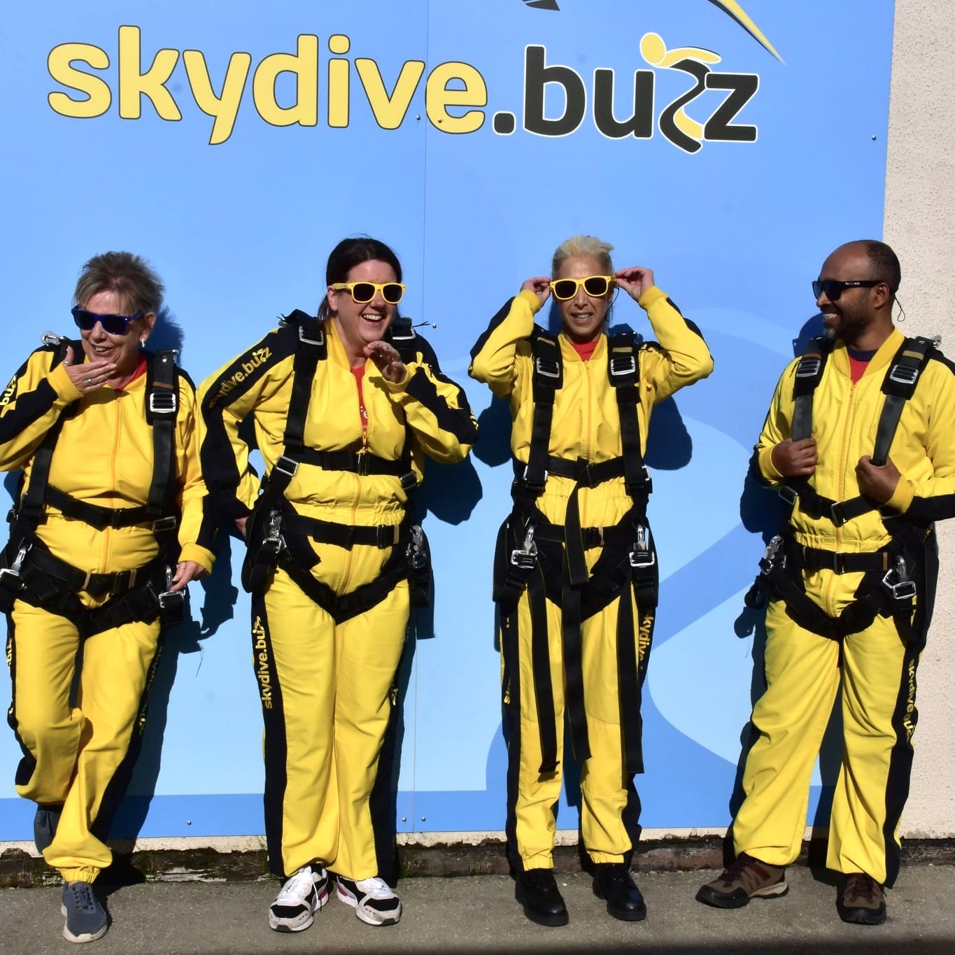 Lifeworks staff take to the sky