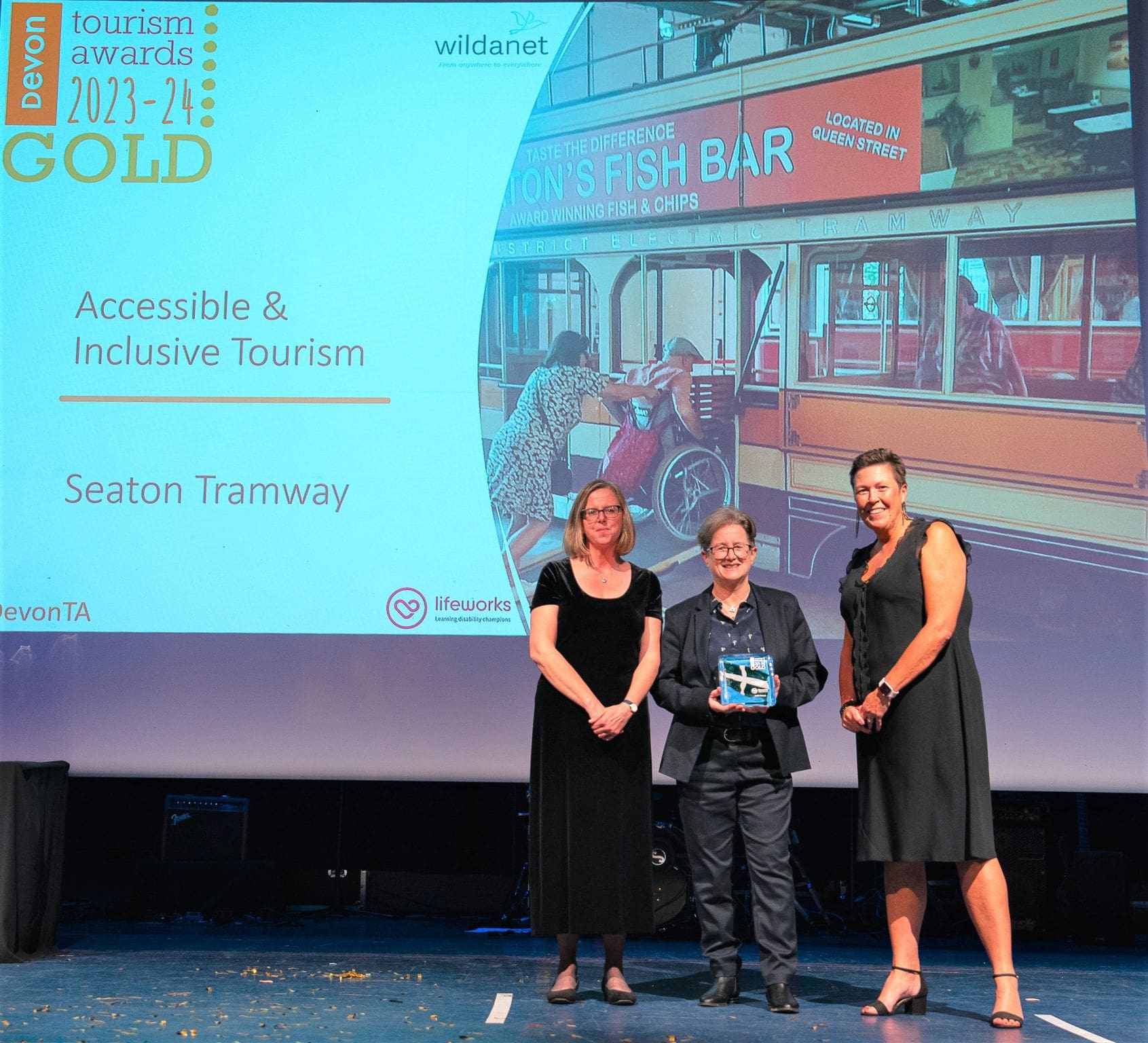 Lifeworks Charity Champions Inclusive Tourism at Devon Tourism Awards ...